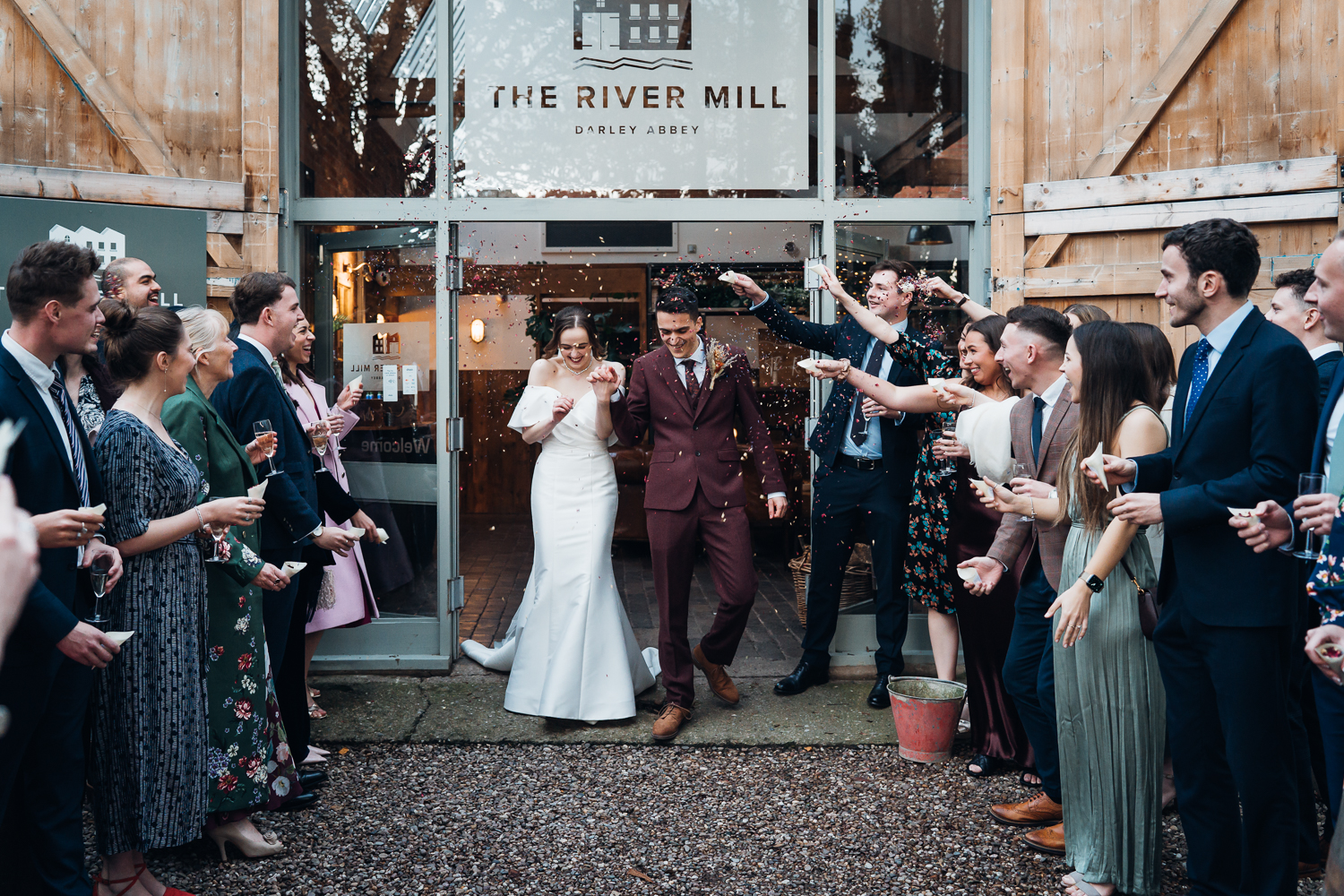 Wedding Photography at The River Mill, Derby